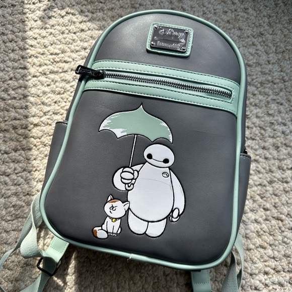 Loungefly | Bags | Exclusive Disneys Baymax And Mochi Loungefly ...